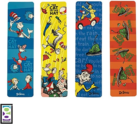 Raymond Geddes 66869 Dr Seuss Assorted Bookmarks for Kids (Pack of 50 ...